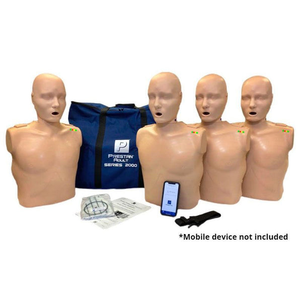 PRESTAN Professional Adult Series 2000 CPR Training Manikins, 4 Pack ...