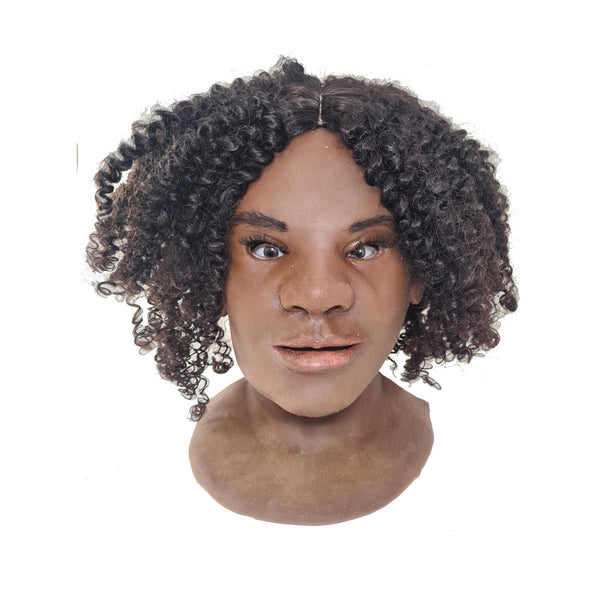 Realistic Facial Overlay 'Shakira' for Adult Manikin Training Simulato ...