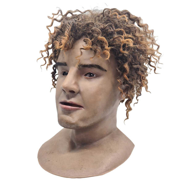 Realistic Facial Overlay 'Terry' for Adult Manikin Training Simulators ...
