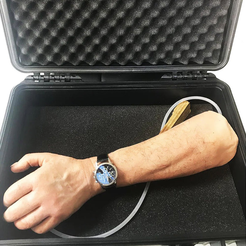Realistic Trauma Training Lower Arm with Foreign Object for Hemorrhage ...