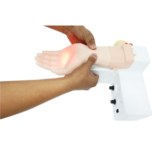 Arterial Puncture Training Arm Model resembles the human arm. Arterial ...